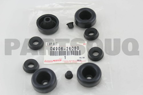 0490626080 Genuine Toyota CUP KIT, REAR WHEEL CYLINDER 04906-26080 | eBay