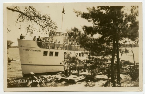Steamship Chief Commanda Vintage Ship French River - North Bay Photo ...
