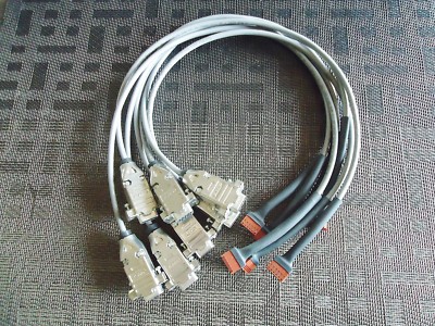 7 NEW AMP CABLES. 9 PIN FEMALE TO 6 PINS FEMALE 20' LONG CONNECTOR | eBay