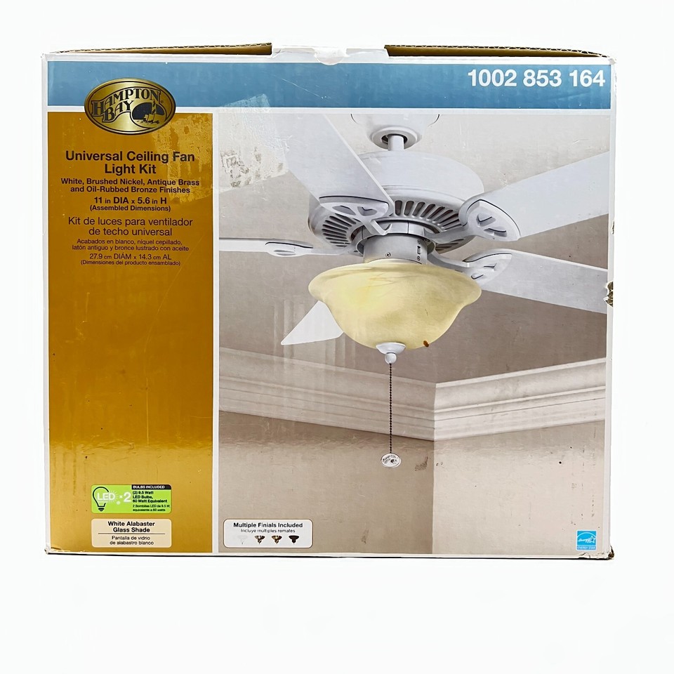 HAMPTON BAY Universal LED LIGHT KIT For Ceiling Fan NEW Multiple ...