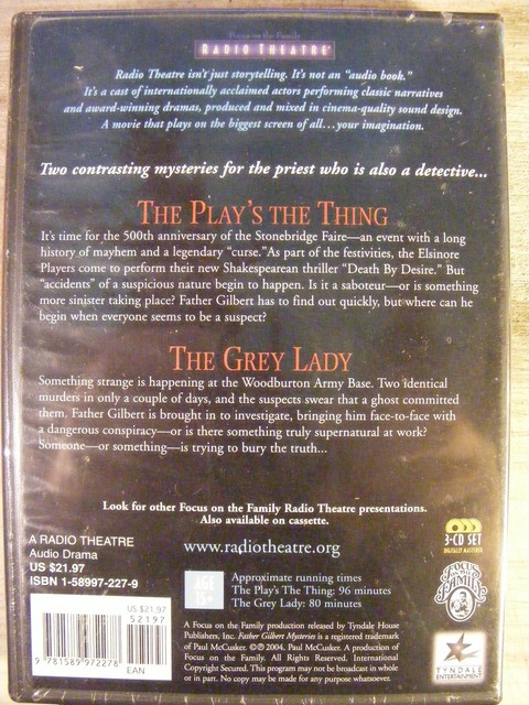 Radio Theatre Ser.: Father Gilbert Mysteries 3 by Dave Arnold (2004 ...