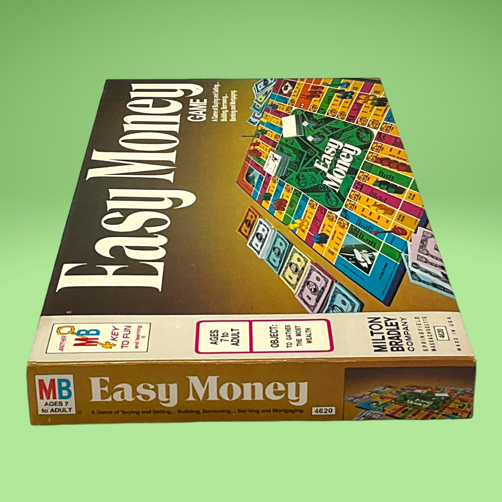 Vintage 1974 Milton Bradley Easy Money Board Game Pieces Sealed Never ...