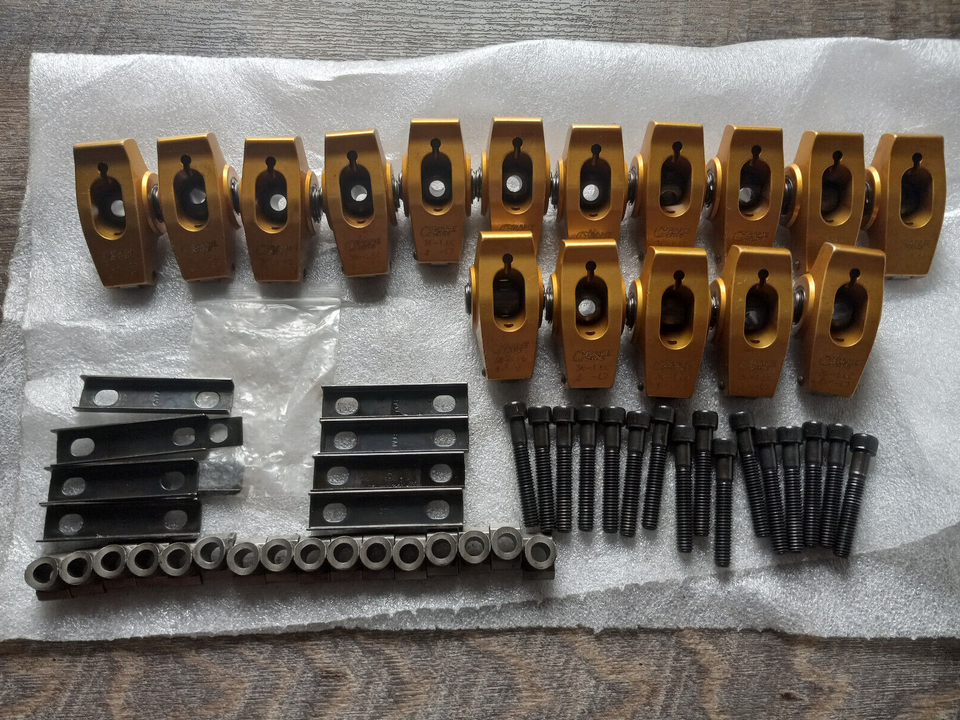 1986-1995 Ford Mustang 5.0L Crane Cams Rockers 1.6 Pedestal Mount GT40 ...