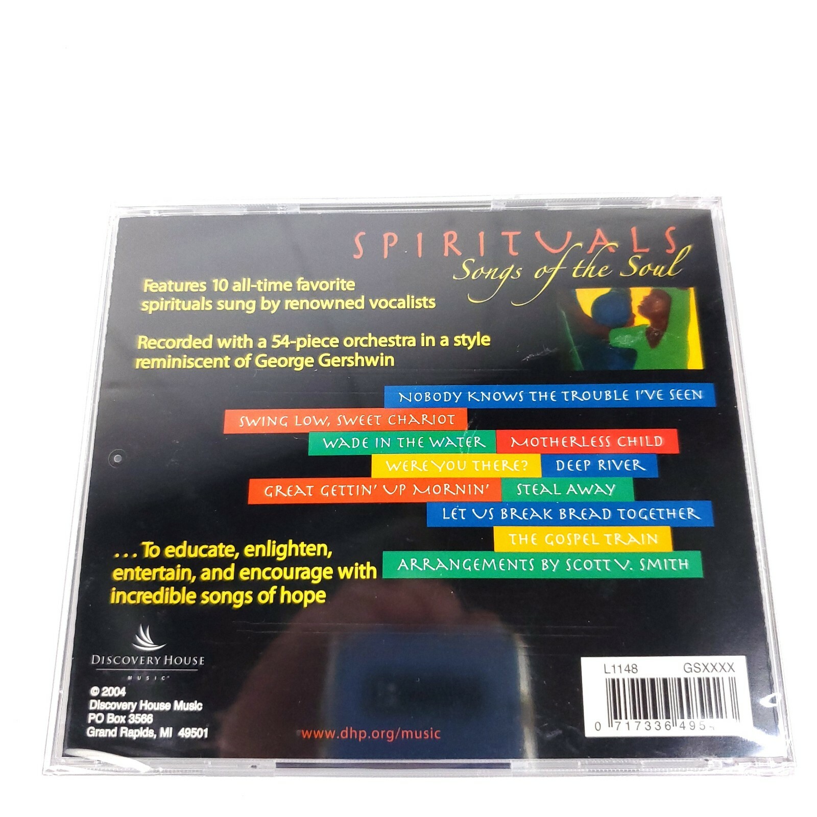 Spirituals: Songs of the Soul by Various Artists (CD, Jun-2004 ...