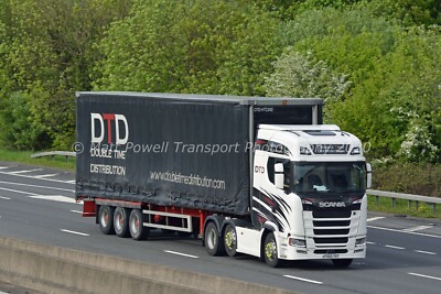 Truck Photo 12x8 - Scania S500 - Double Time Distribution - PO69 YEF ...