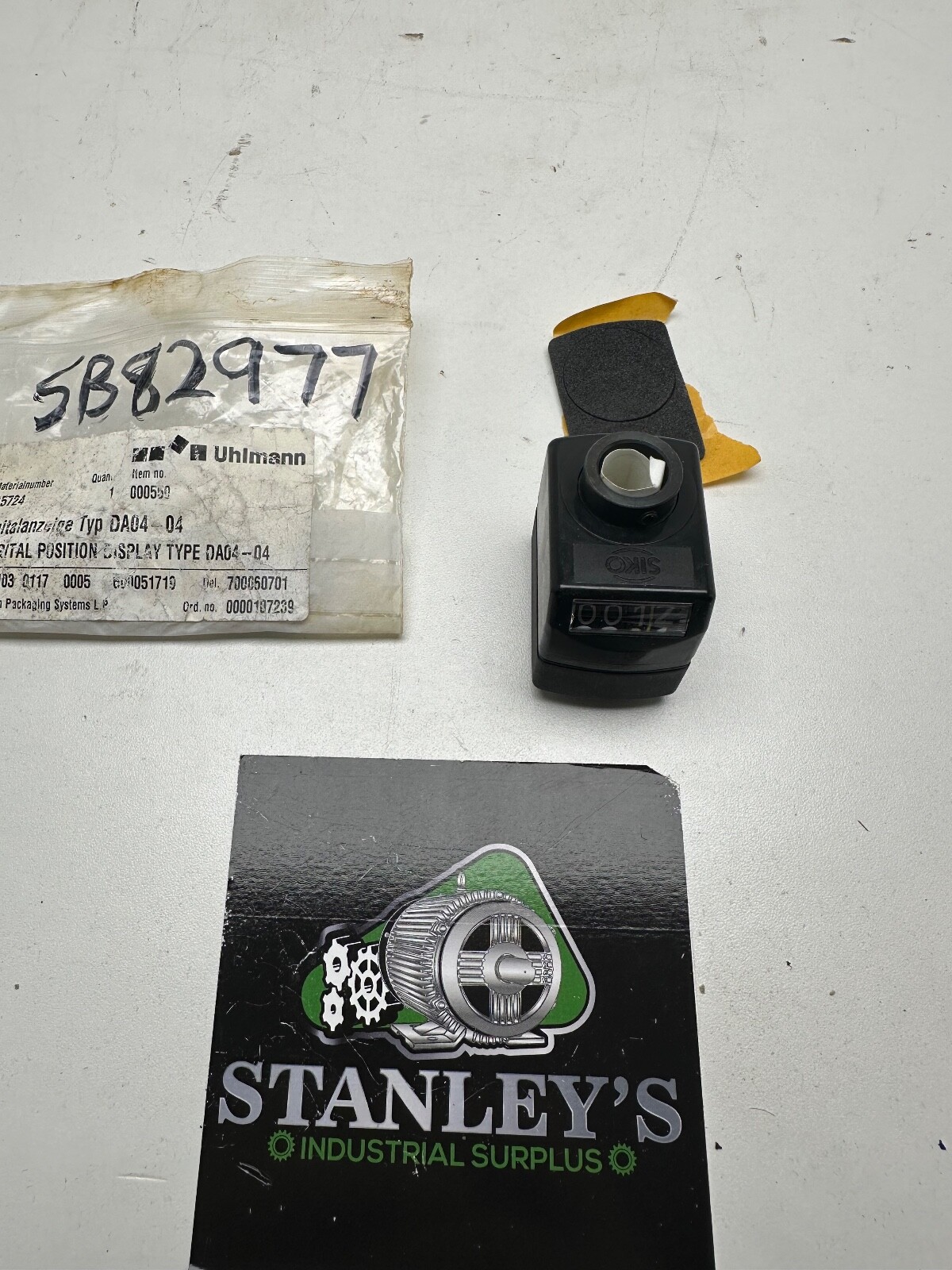 Siko DA04-2611 516 04-12/5-1-i Position Indicator Counter New | eBay