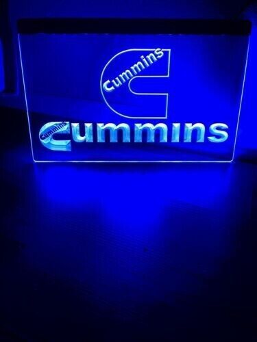 Cummins Diesel LED Neon Light Sign Brighten Up Your Shop Workspace Room ...