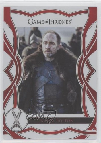 2020 Game of Thrones The Complete Series Cast Parallel /75 Roose Bolton ...
