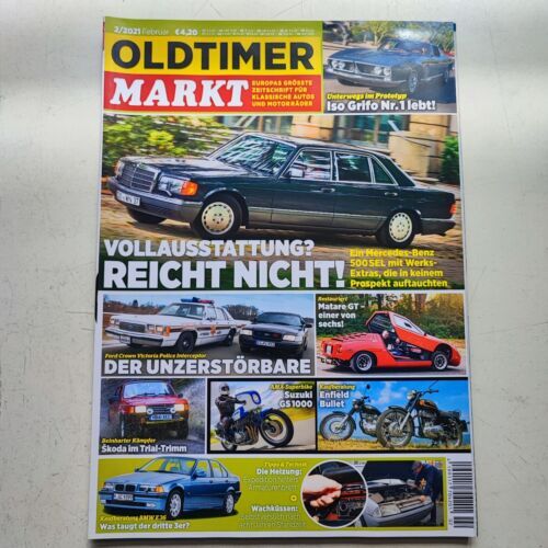 Oldtimer Markt 2/2021 Neuwertig Heft Auto Magazin | Vollausstattung ...