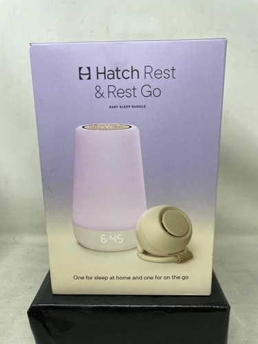 Hatch Baby Sleep Bundle: Rest 2nd Gen & Rest Go Sound Machines (Putty ...