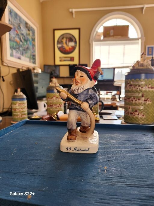 RARE SPECIAL ISSUE GOEBEL CO-BOY FIREMAN GNOME RICK FIGURINE | eBay