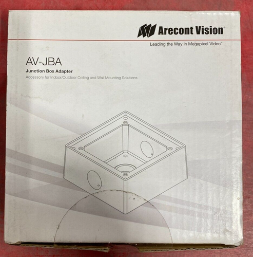 Arecont Vision AV-JBA Junction Box Adapter 847778012244| eBay