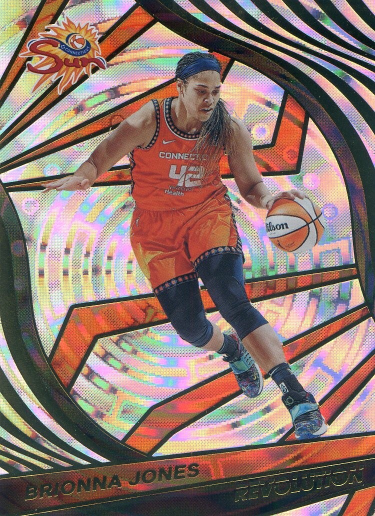 2022 Panini Revolution WNBA BRIONNA JONES #16 FRACTAL PARALLEL SUN | eBay