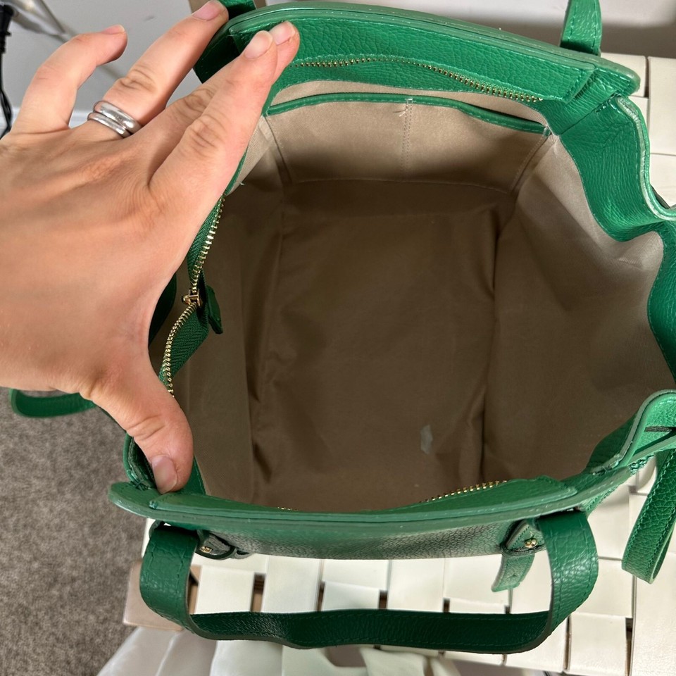 NWT VIOLA CASTELLANI MILANO Leather Handbag Shoulder Tote Crossbody ...