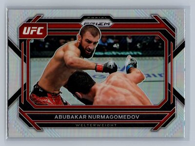 ABUBAKAR NURMAGOMEDOV 2023 Panini Prizm SILVER PRIZM UFC #33 ...