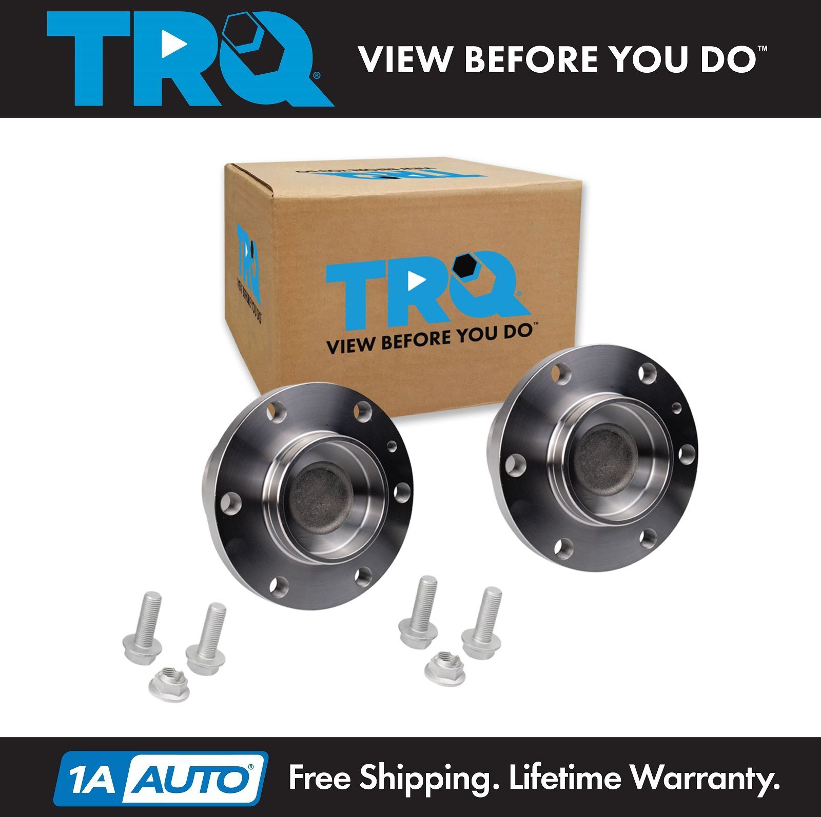 TRQ Front Wheel Hub Bearings Fits 07-09 Dodge Sprinter 3500 10-18 ...