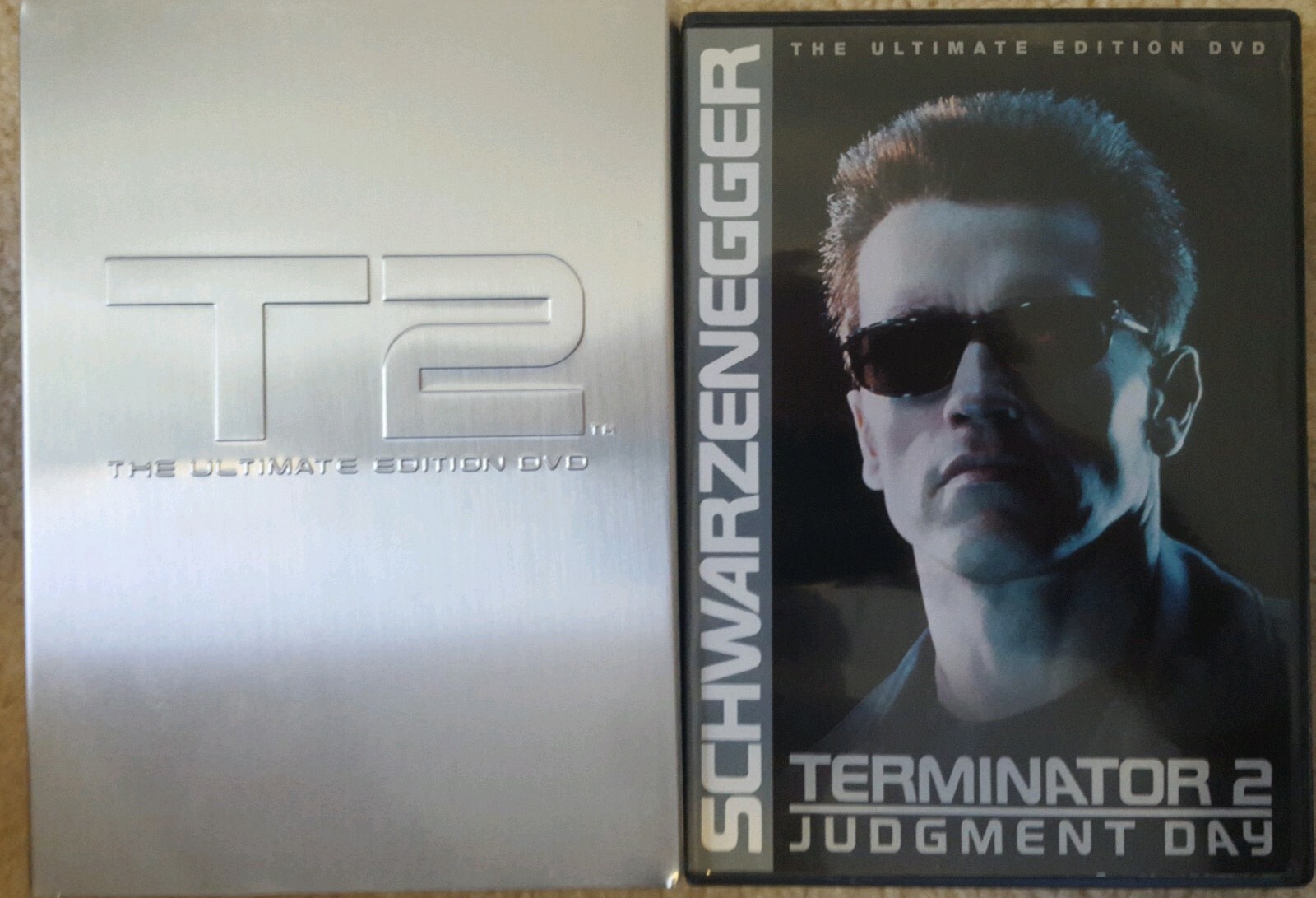 T2 TERMINATOR 2 THE ULTIMATE EDITION DVD US VERSION METAL CASE ...