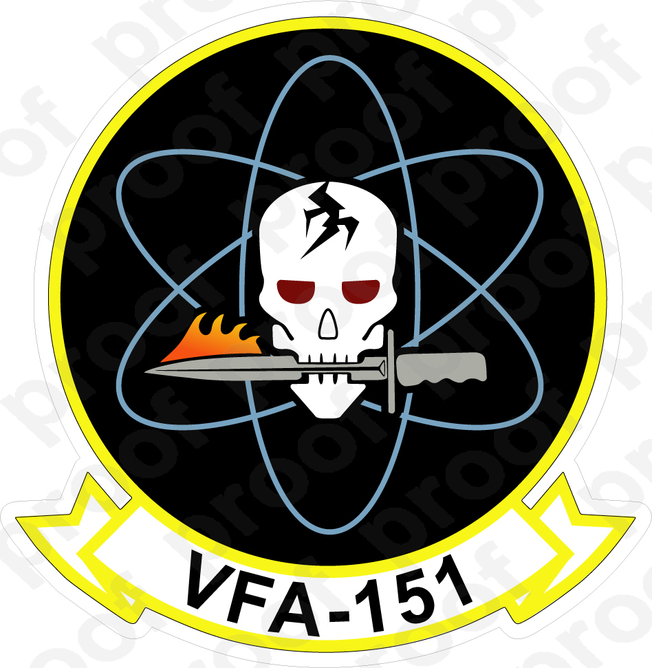 STICKER USN VFA 151 Vigilantes | eBay