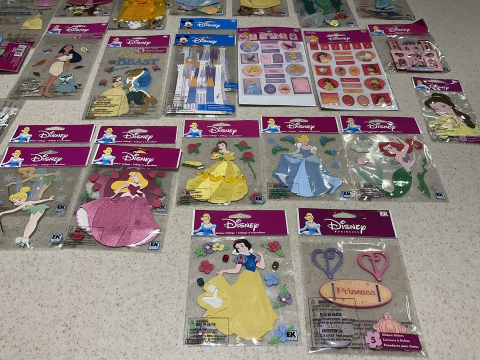 30 Disney Princess Jolees Boutique Castle Portraits Scrapbooking ...