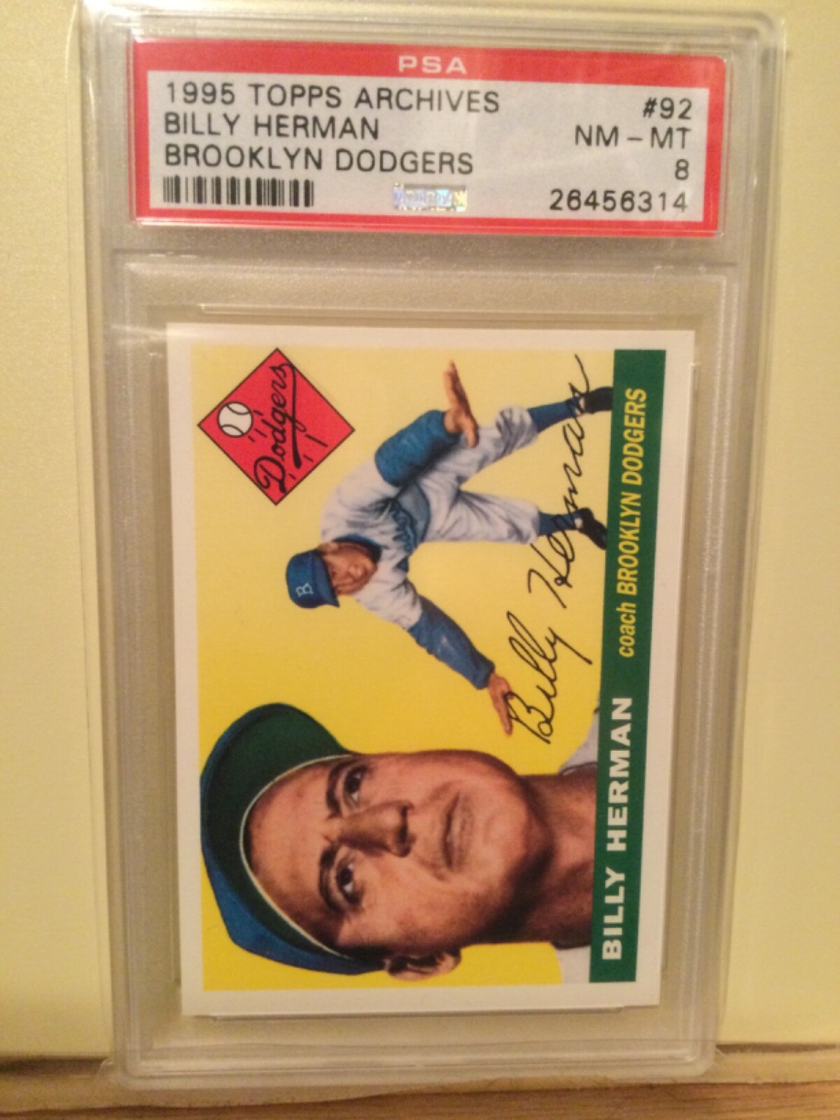 1995 Topps Archives Brooklyn Dodgers - Billy Herman #92 for sale online ...