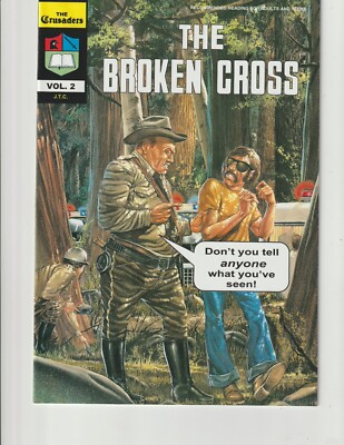 The Broken Cross: The Crusaders Jack Chick comic Sent 1st class mail ...