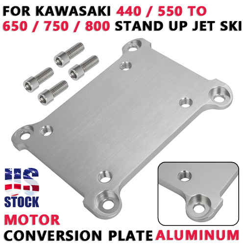 US Motor Conversion Plate For Kawasaki 440 550 To 650 750 800 Stand Up ...