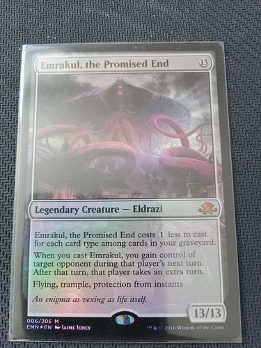 Mtg Foil Emrakul The Promised End Eldritch Moon Lp Ebay