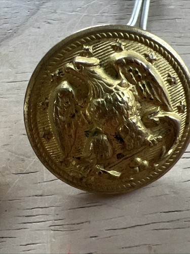 US NAVY 2- EAGLE ANCHOR BRASS COAT BUTTON MARKED Vanguard | eBay
