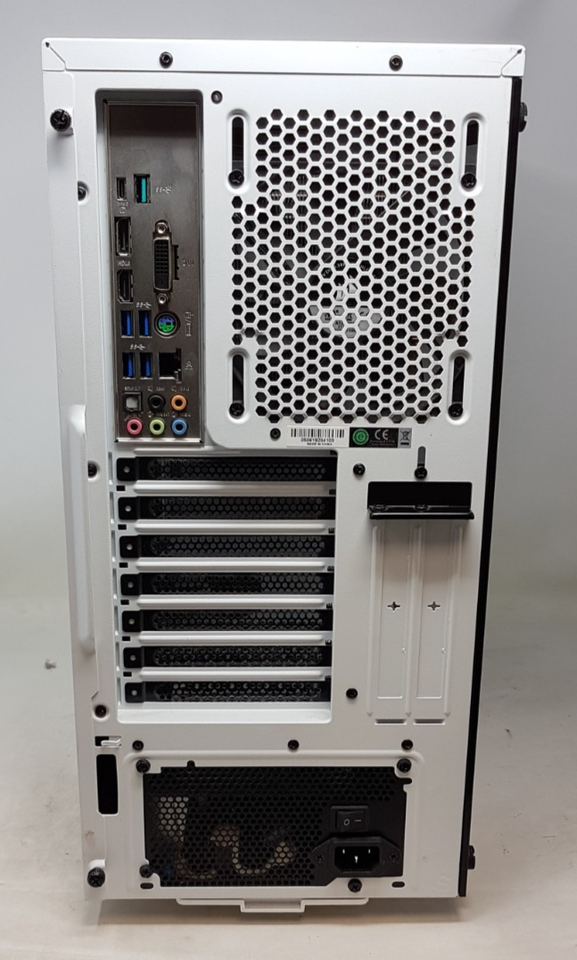 Corsair White Gaming PC - i5 16GB DDR4 RAM CX550M 500GB M.2 Windows 10 ...