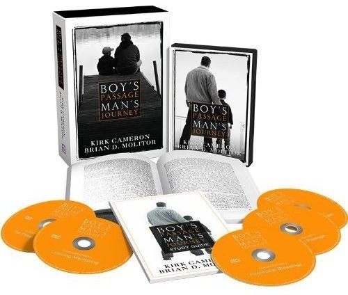 Boy's Passage, Man's Journey NEW DVD & Book Set, Kirk Cameron & Brian ...
