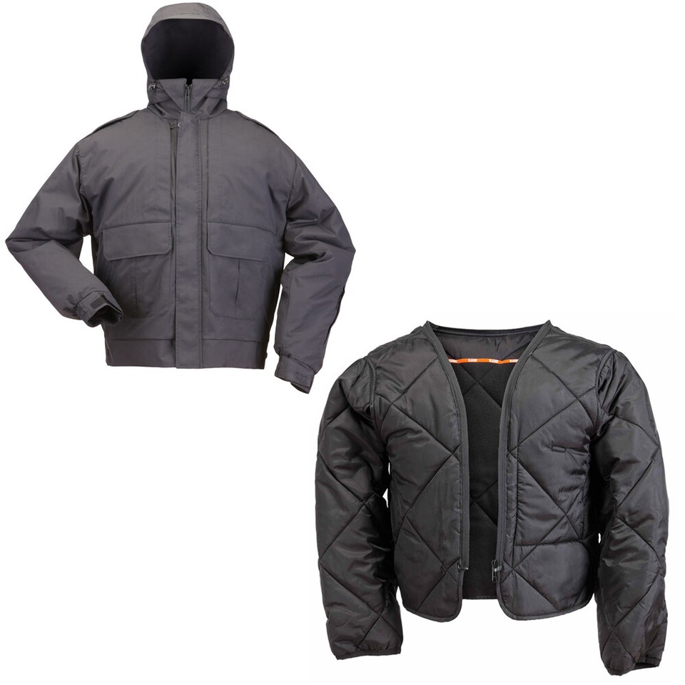 5.11 Tactical Jacket - SIGNATURE DUTY - Black - Law Enforcement Officer ...