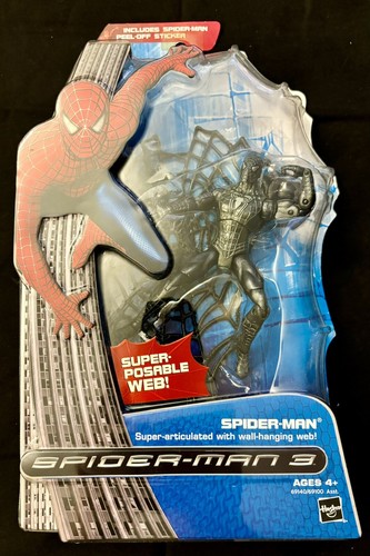 SPIDER-MAN 3 - Wall Hanging Web (2007) - Action Figure in package ...