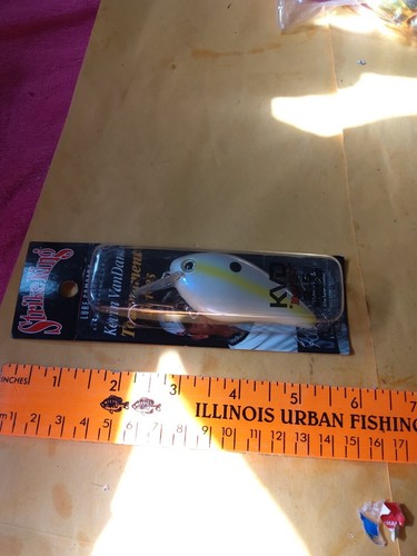 Strike King KVD Kevin Vandam Tournament Series Charteuse Shad | eBay