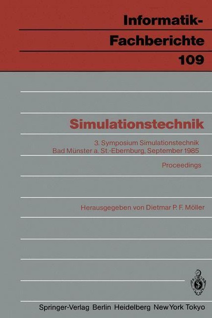 Simulationstechnik von Dietmar P. F. Möller (1985, Taschenbuch) online kaufen | eBay.de