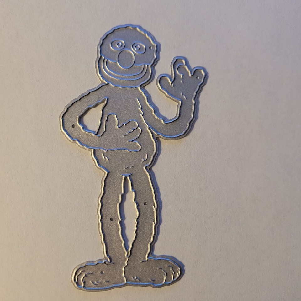 Grover Character Metal Cutting Die Card Making Scrapbooking Craft Dies ...