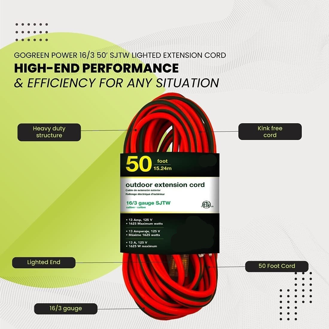 Extensiones Para Cables Electricos 4 Cables Extensores Transparentes ...