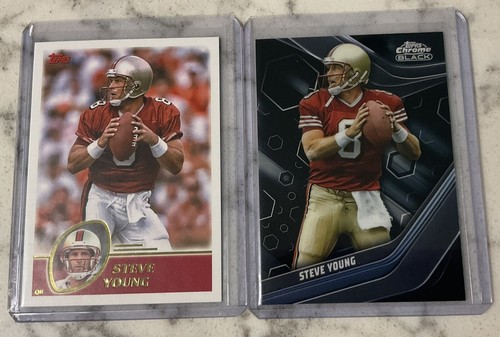 2 - TOPPS COMPOSITE 49ERS STEVE YOUNG TOPPS CHROME, TOPPS | eBay