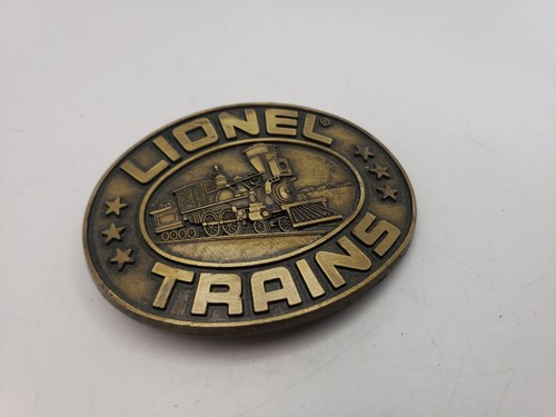 Brass Lionel Train Belt Buckle Model trains - Gem