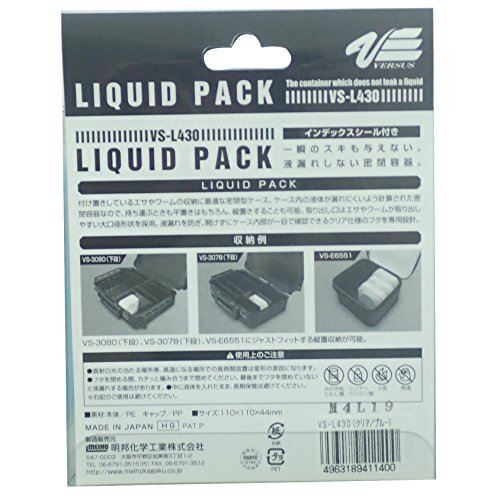 Meiho (MEIHO) VS-L430 LIQUID PACK Clear / Blue | eBay
