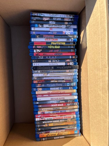 37 Blu-ray lot...all genres! (Disney, drama, classics, kids, comedy ...