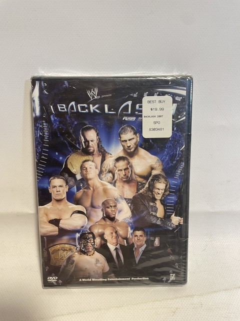 WWE - Backlash 2007 (DVD, 2007) for sale online | eBay