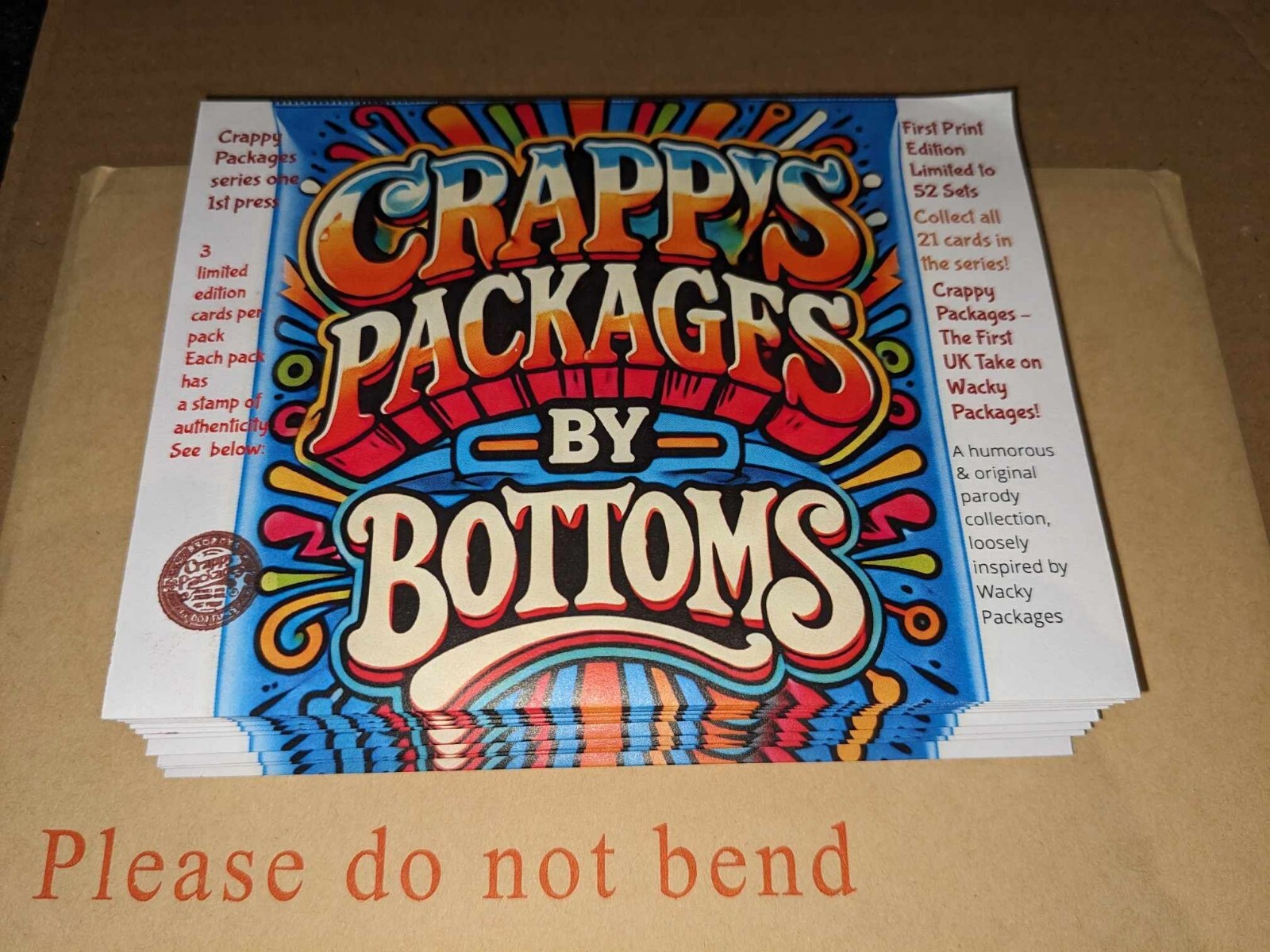 Crappy Packages Series 1 sealed pack - Limited Edition - Garbage Pail ...