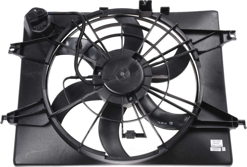 Auxiliary Engine Cooling Fan Assembly-METRIX Autopart Intl fits 11-13 ...