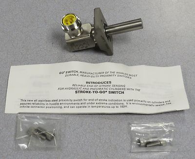 GO SWITCH Leverless Limit Switch M/N: 7FD653658DCD PROBE: 1.800" S/N ...