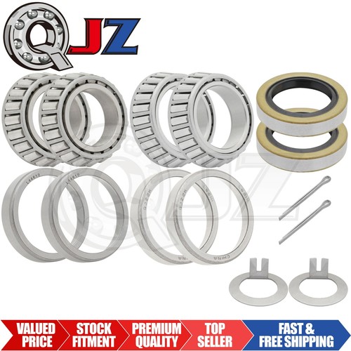 [2-Sets] BK2-100 Trailer Axle Bearing Repair Kit For 3500lbs EZ-Lube ...