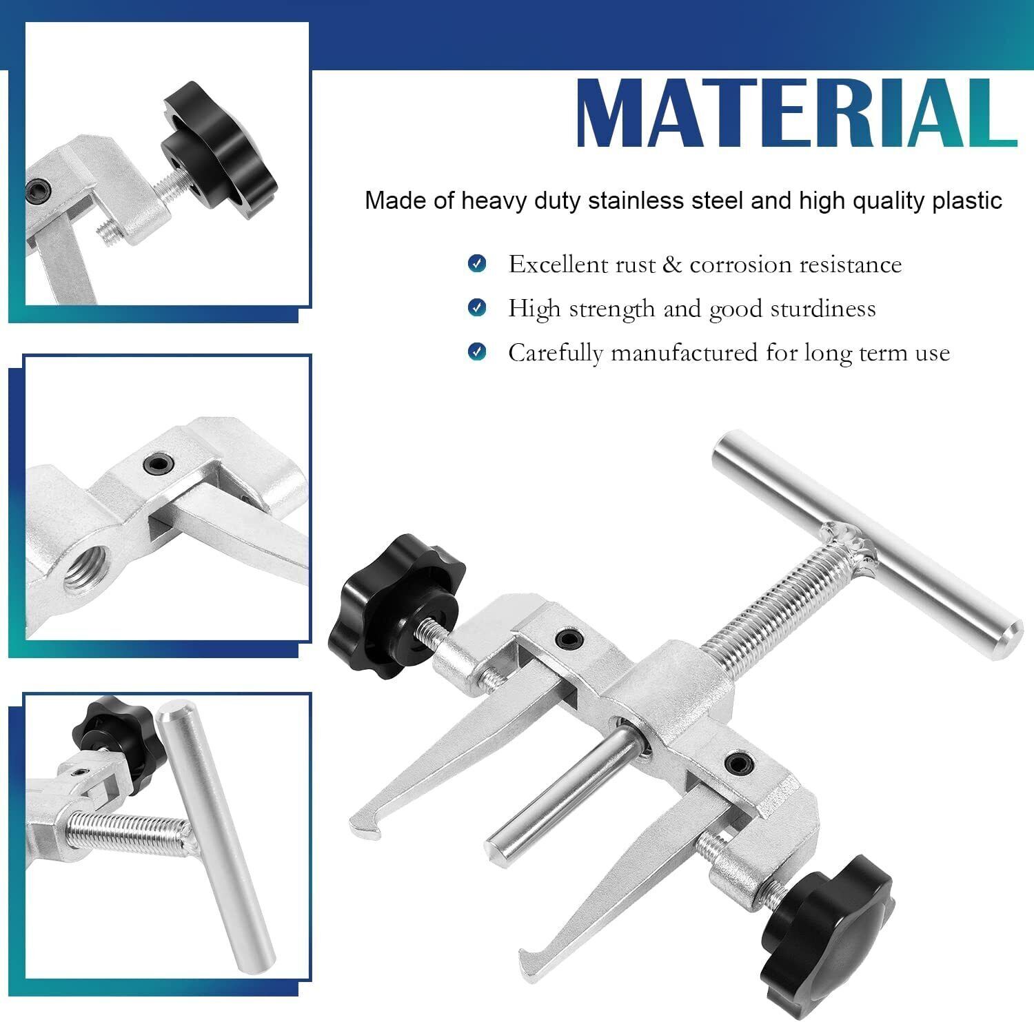 660040-1 Impeller Puller Removal for Impellers 2-1/4" to 2-9/16" Jabsco ...