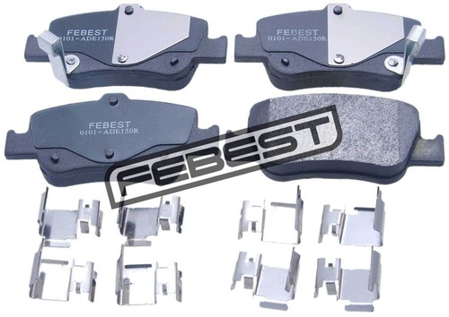 Pad Kit, Disc Brake, Rear - Kit Fits Toyota 04466-02180, 04466-02181 ...