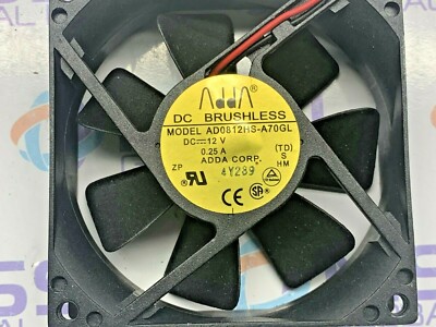 ADDA AD0812HS-A70GL DC Brushless Fan | eBay