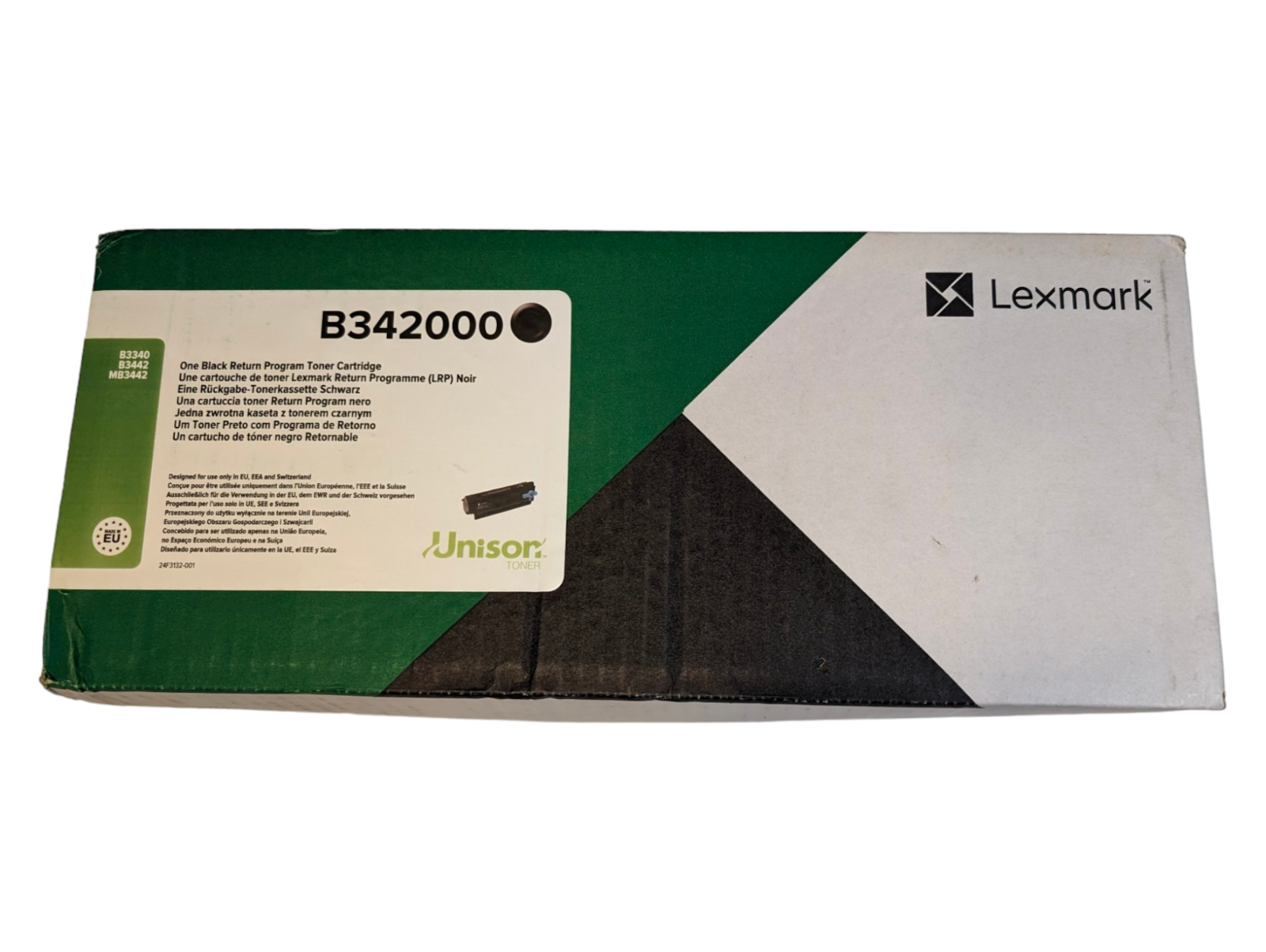 Lexmark Return Program Toner Cartridge 1.5K Pages - B342000 | eBay