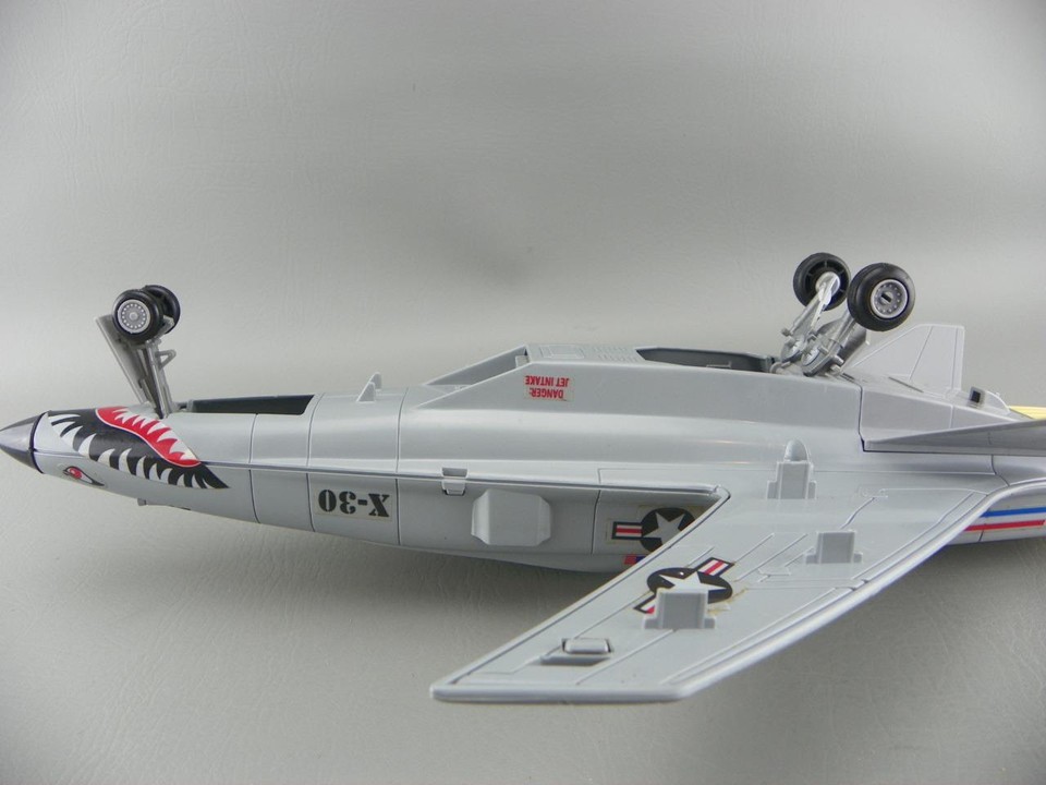 Vintage 1986 Hasbro ARAH GI Joe CONQUEST X-30 Jet & Parts Unbroken ...